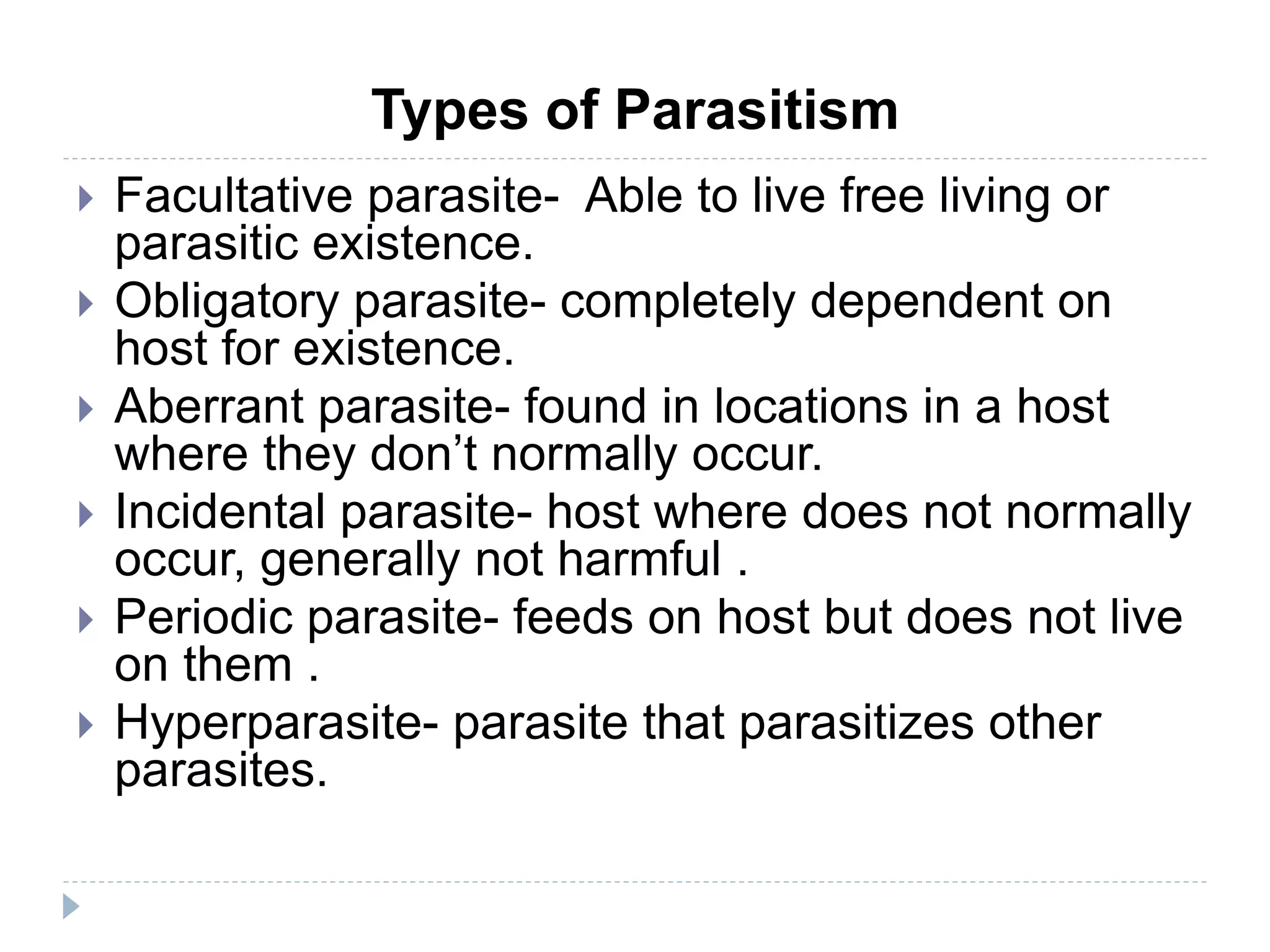 Vet2300 presentation parasitology ppt | PPTX