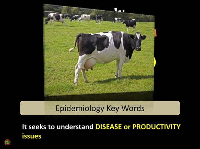 Vet Epidemiology Overview and General Concepts - RD Domingo | PPT