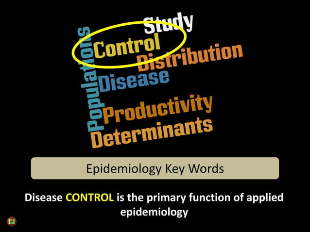 Vet Epidemiology Overview and General Concepts - RD Domingo | PPT