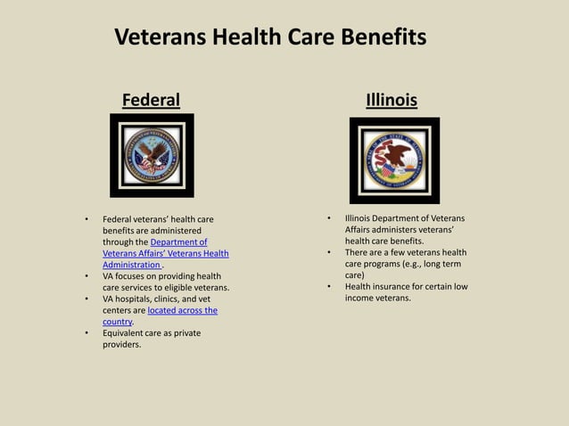 Veterans health care benefits | PPTX