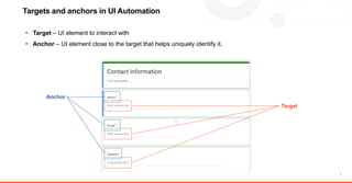 UiPath Veterans RPA Studio track program - Session 3: Introduction to ...
