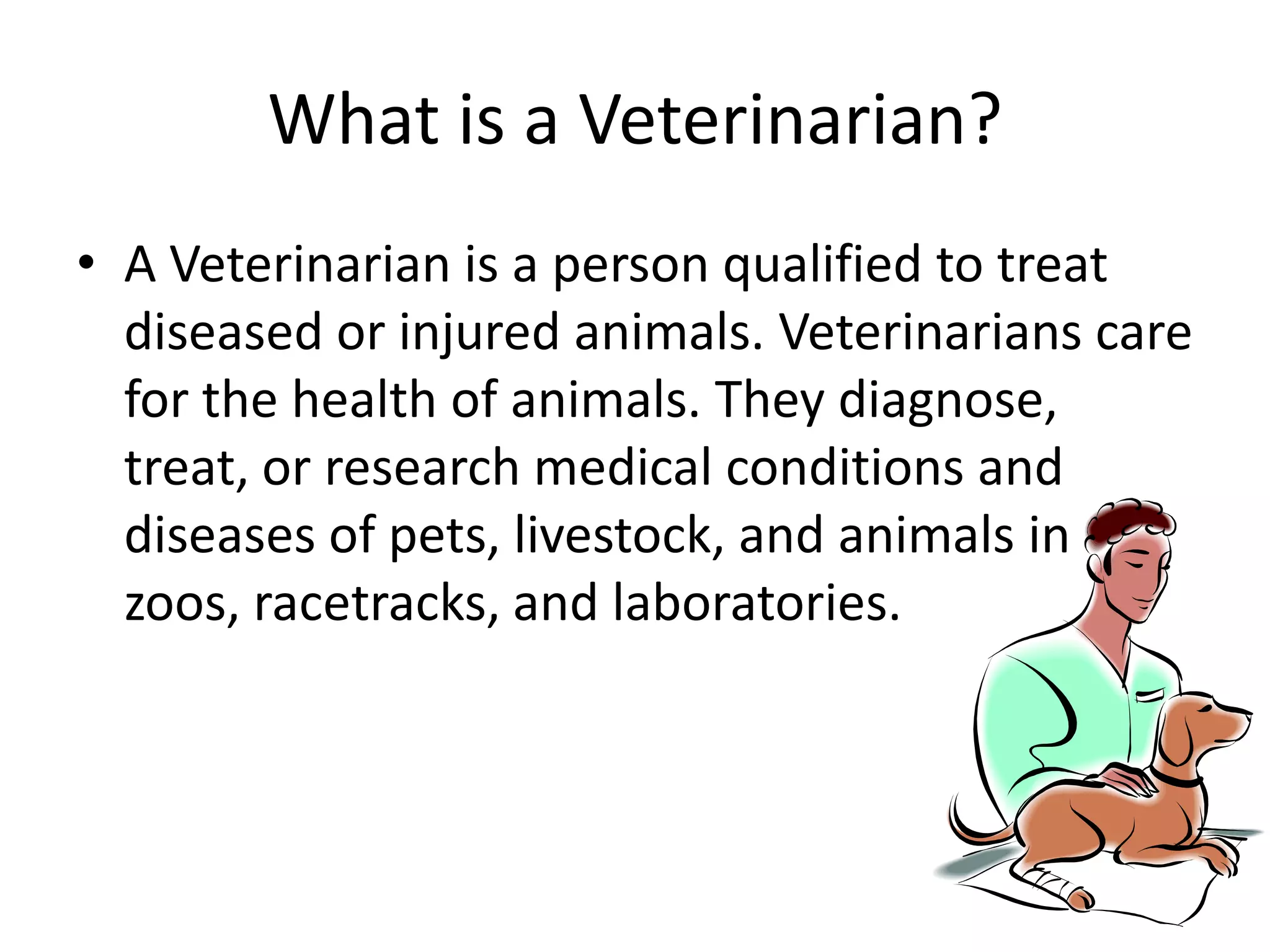 Veterinarians | PPTX