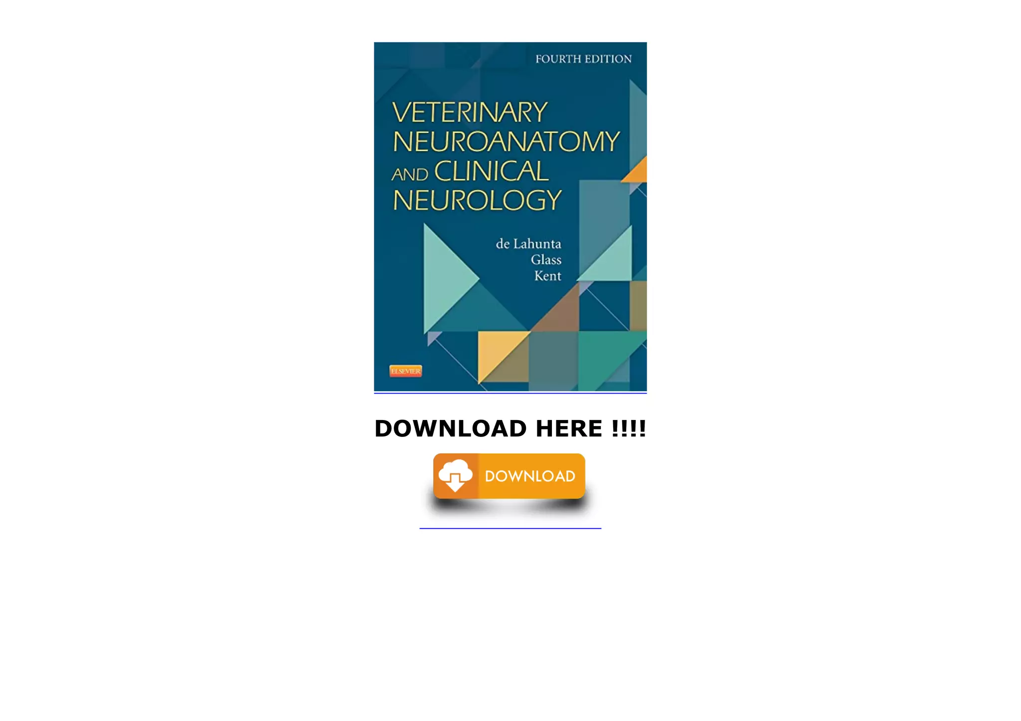 Veterinary Neuroanatomy and Clinical Neurology, 4e | PDF