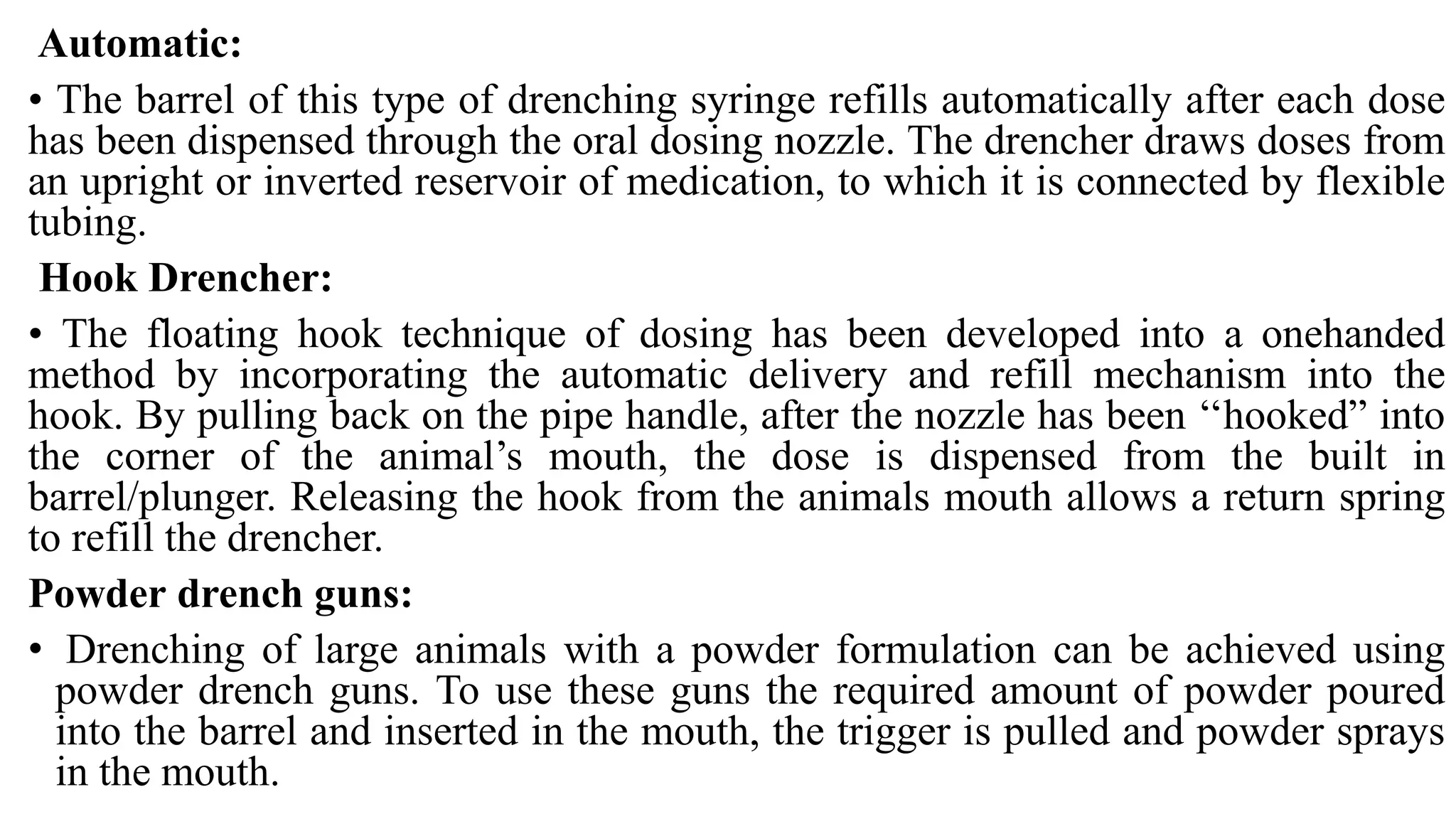 VETERINARY DRUG DELIVERY SYSTEMS, introduction and complete information ...