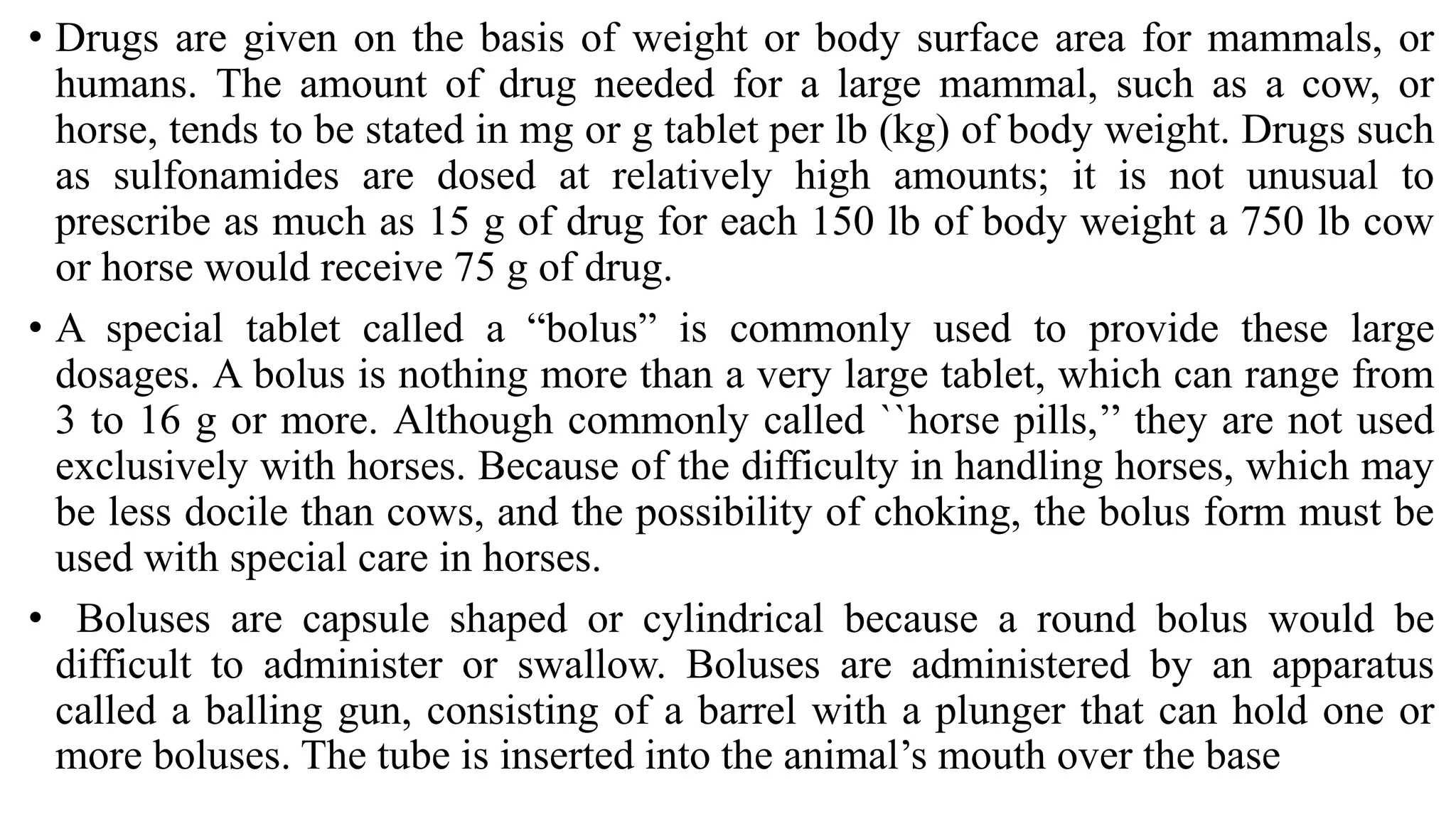 VETERINARY DRUG DELIVERY SYSTEMS, introduction and complete information ...