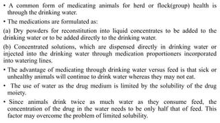 VETERINARY DRUG DELIVERY SYSTEMS, introduction and complete information ...