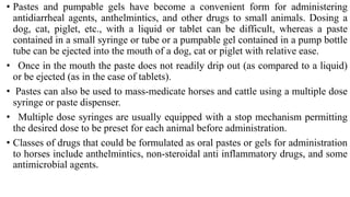 VETERINARY DRUG DELIVERY SYSTEMS, introduction and complete information ...