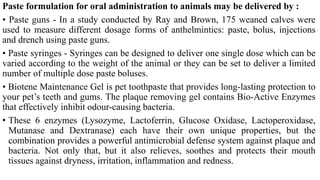 VETERINARY DRUG DELIVERY SYSTEMS, introduction and complete information ...