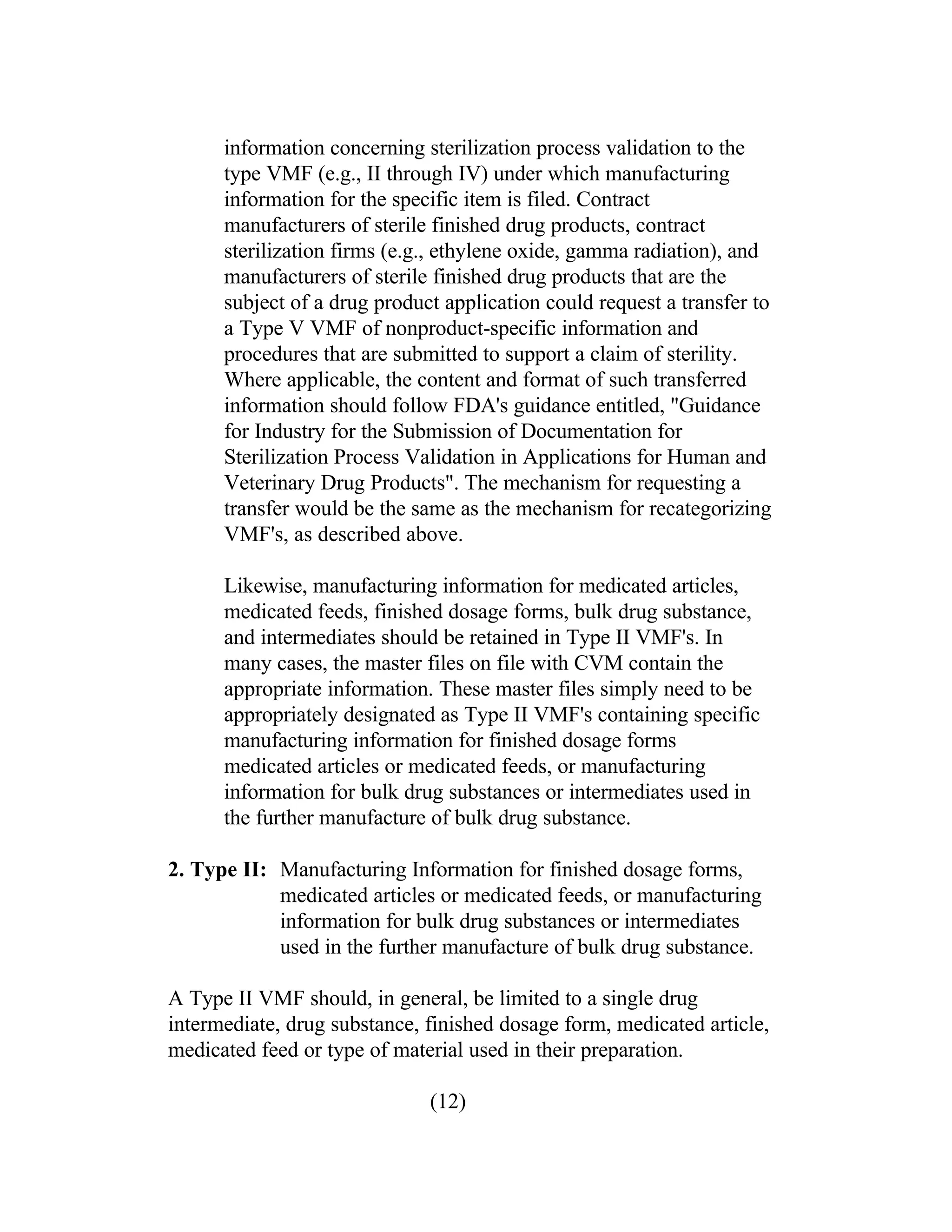 Veterinary master file (vmf) | PDF