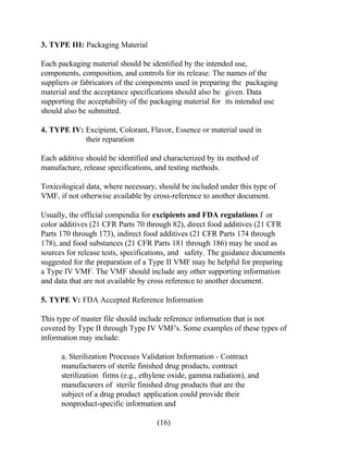 Veterinary master file (vmf) | PDF