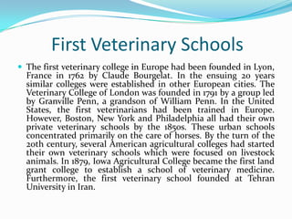 Veterinary Medicine | PPTX