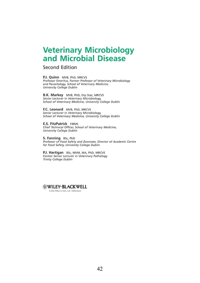 Veterinary microbiology and microbial disease | PDF