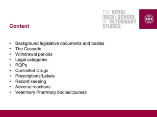 Veterinary pharmacy | PPT