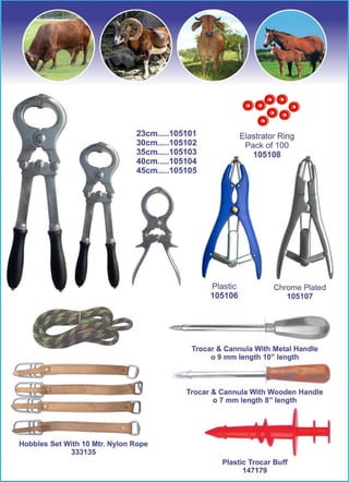 Veterinary product catalogue | PDF