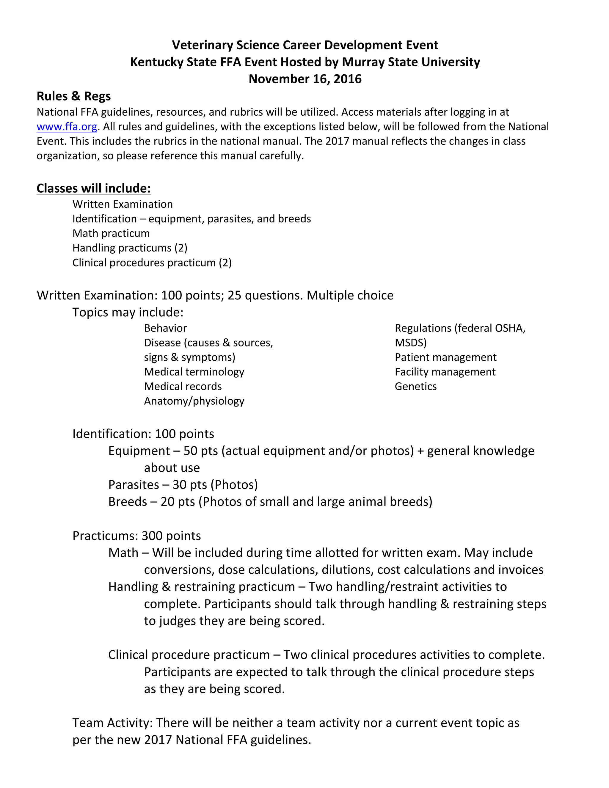 Veterinary science cde 2016 | PDF | Medical Health