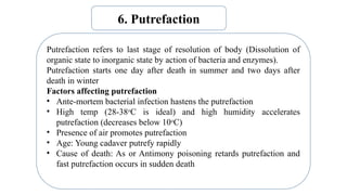 Veterolegal aspects of death and postmortem changes | PPT