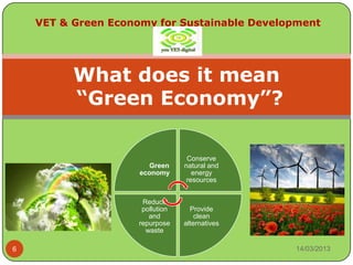 Vet & Green Economy for Sustainable Development | PPTX