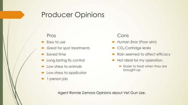 Vet gun presentation 2019 - Ashley Pellerin | PPT