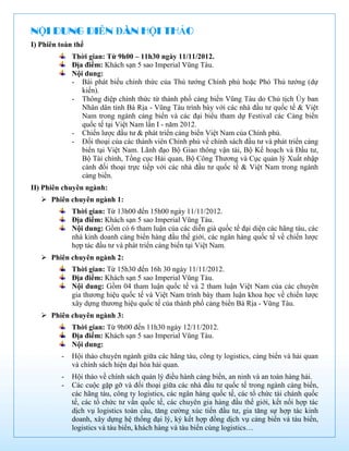 International Seaports Festival 2012 - Vung Tau City | PDF