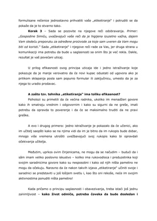 Veština uticaja - odlomak iz knjige | PDF