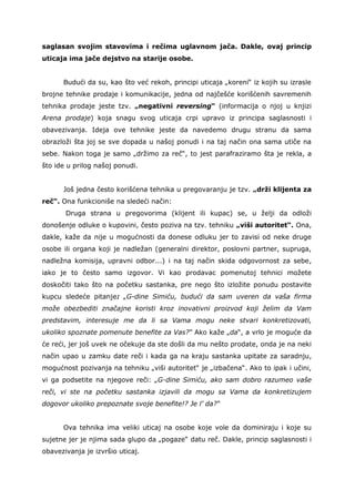 Veština uticaja - odlomak iz knjige | PDF