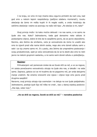 Veština uticaja - odlomak iz knjige | PDF