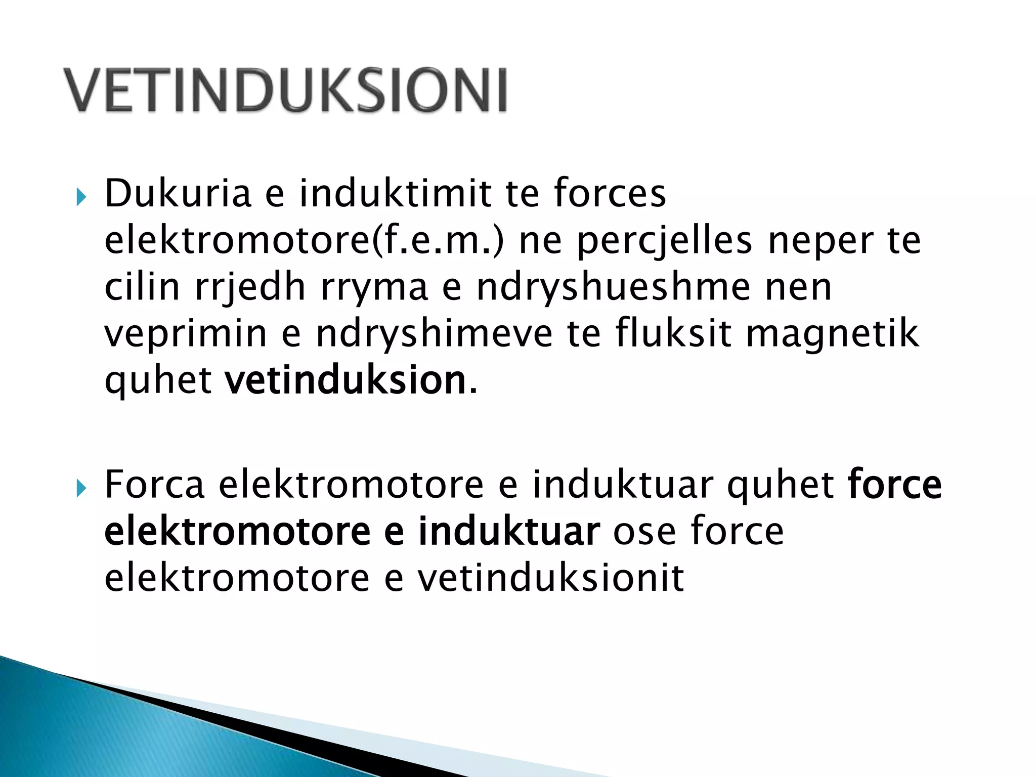 Vetinduksioni - Induktiviteti II | PPTX