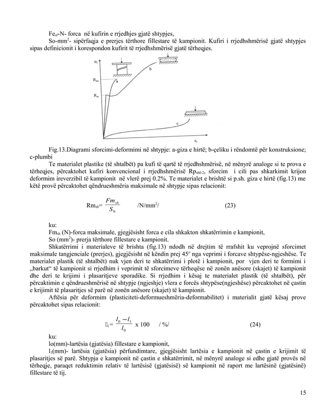 Vetitë mekanike të materialeve dhe detaleve-Përkthim | DOC