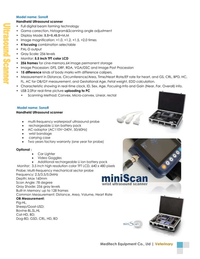 meditech products for veterinary use | PDF