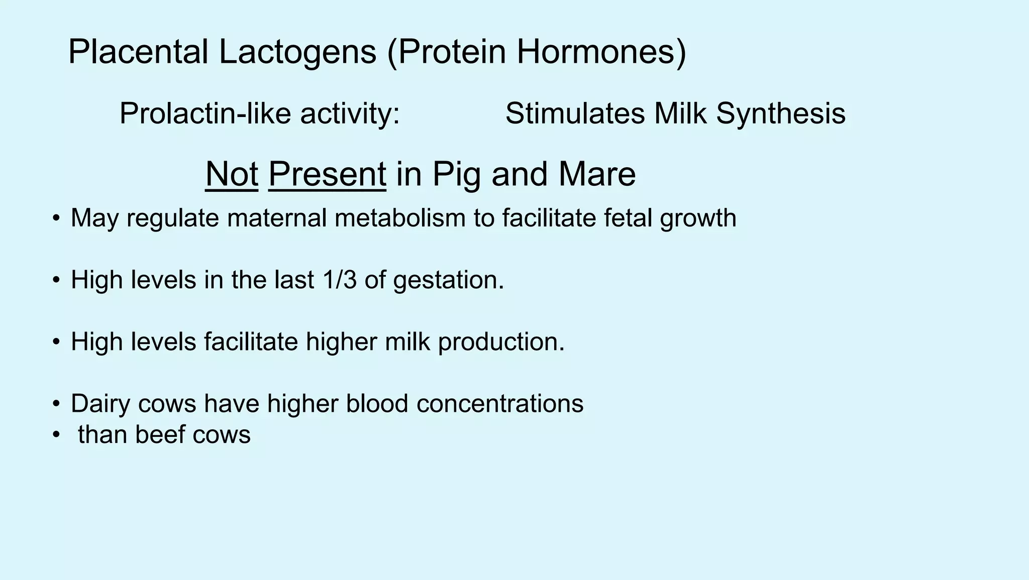 Vet obst lecture 2 placenta formation and growth | PPTX