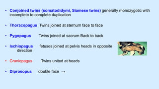 Vet obst lecture 4 Congenital fetal defects (teratology) | PPTX