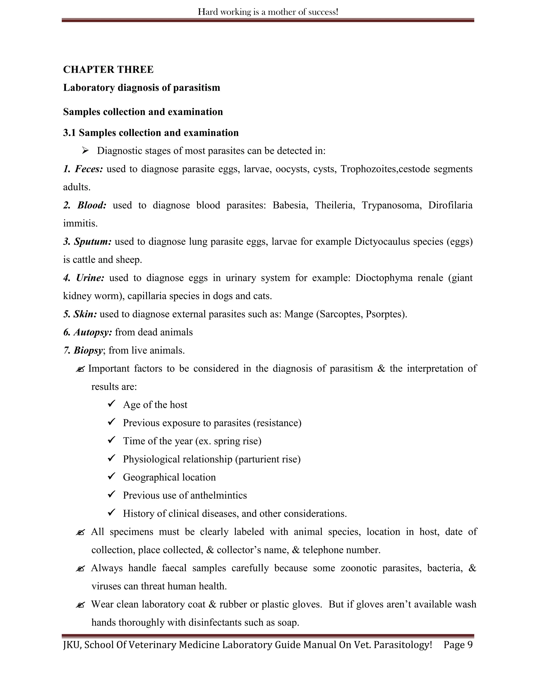 Veterinary parasitology Laboratory Guide Manual.pdf