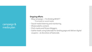 IMC Campaign Planning Final Presentation | PPT