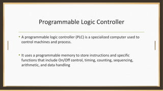 programmable logic controller | PPTX