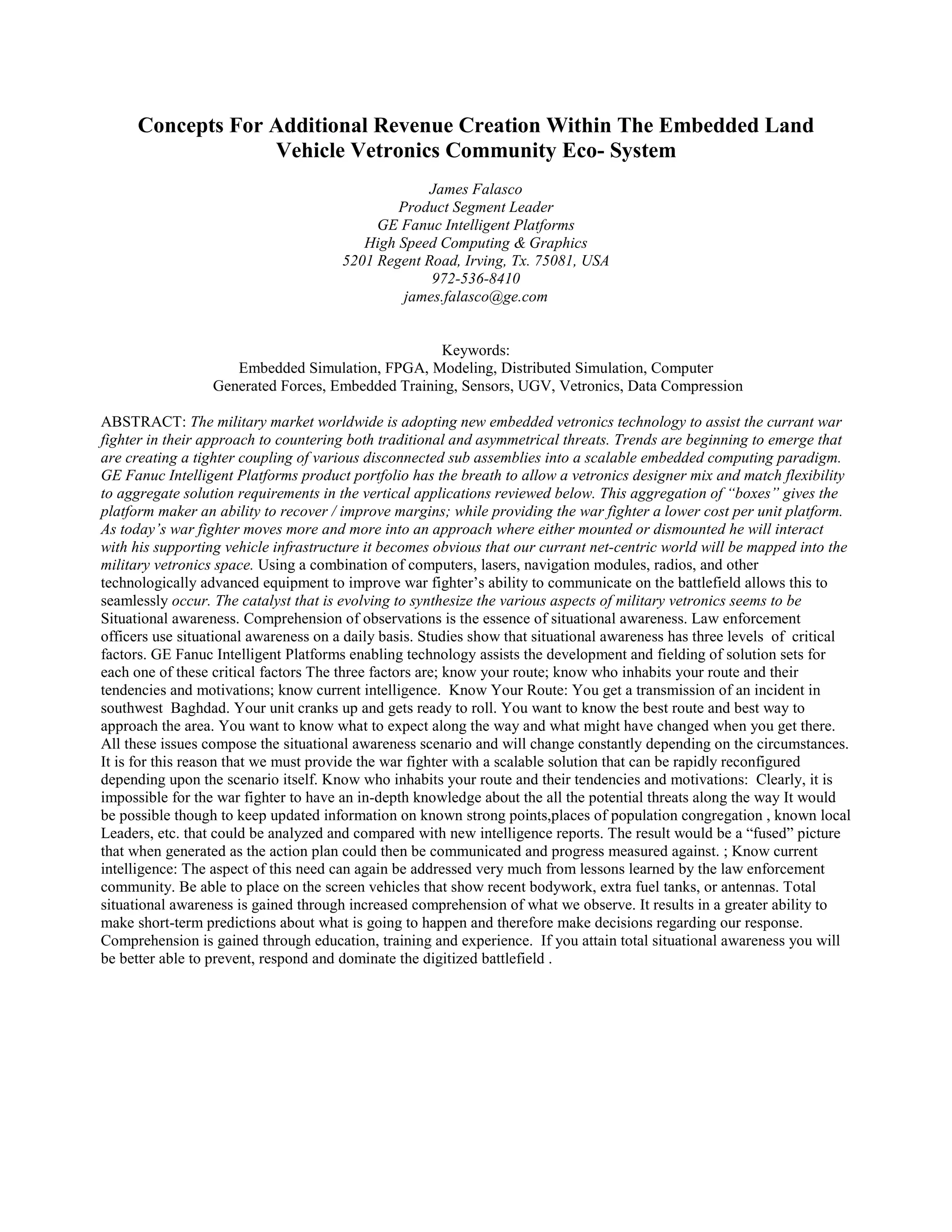 Vetronics Ecosystem | PDF | Defense Industry | Industries