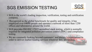 Vehicle Emission Testing Stations in Pakistan | PPTX