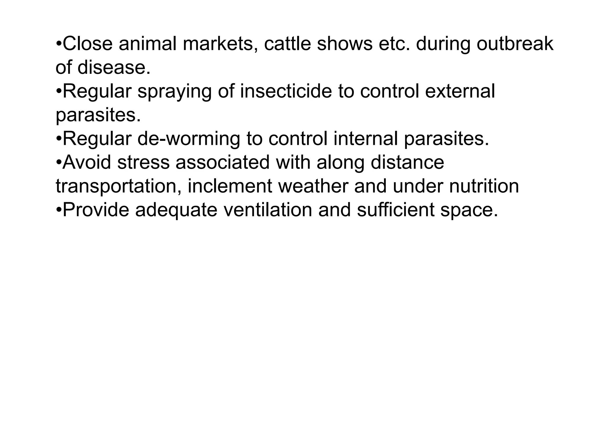 disease management in livestock and its prevention | PPTX
