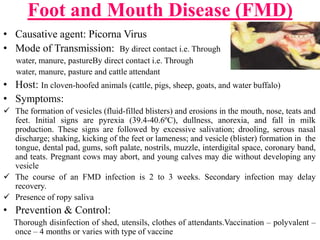 disease management in livestock and its prevention | PPTX