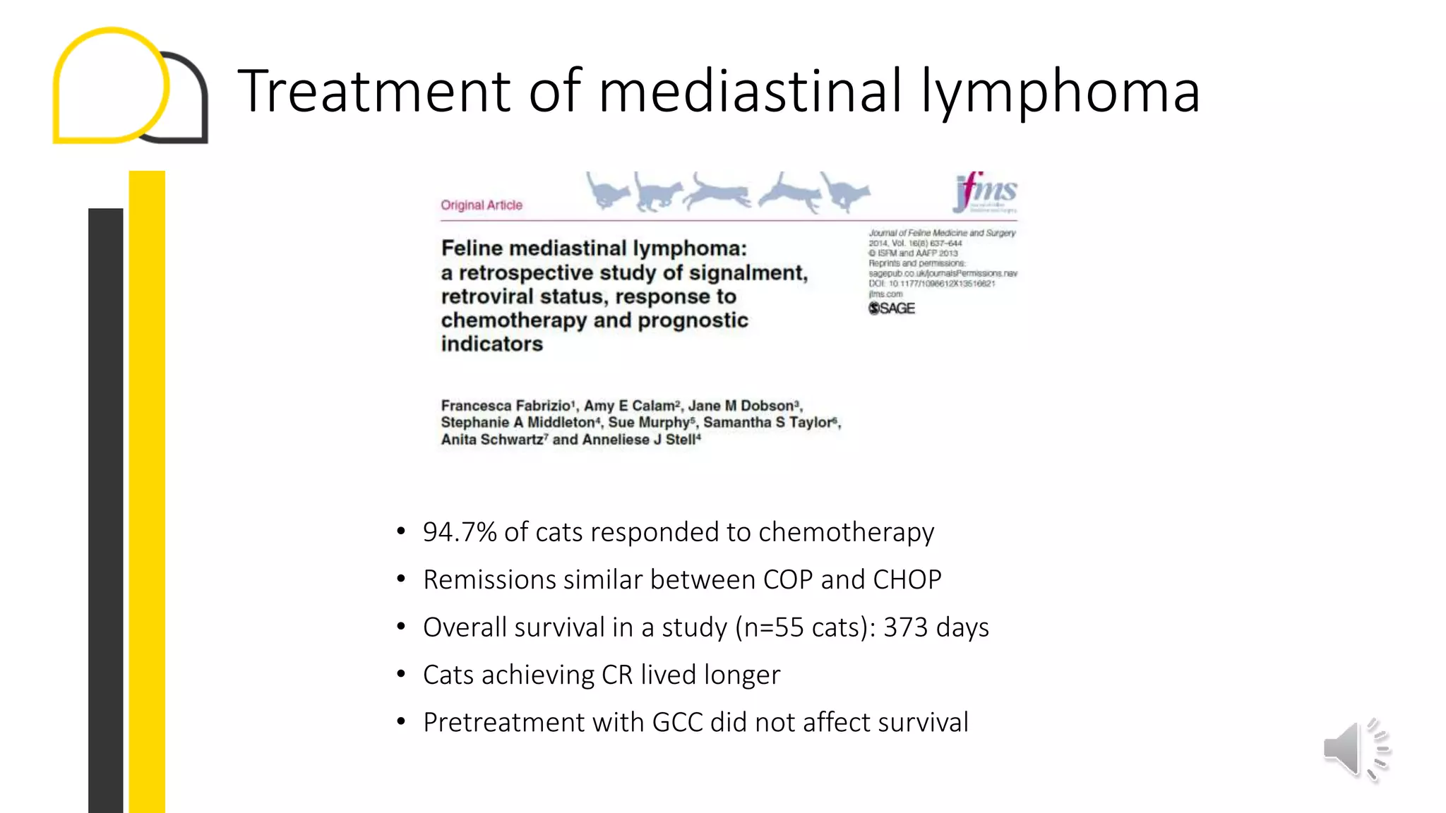 How to treat feline lymphoma | PPTX