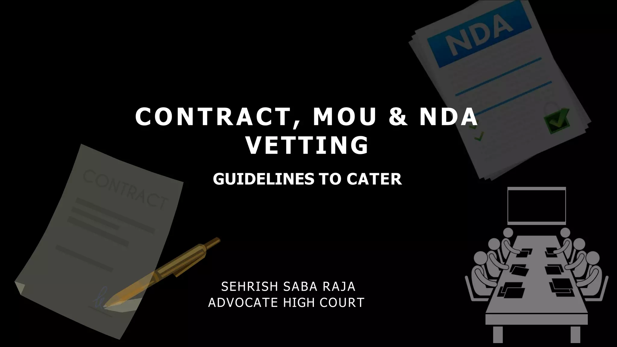 Vetting of CONTRACT, MOU & NDA.pptx