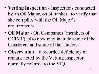 Vetting of ships | PPT