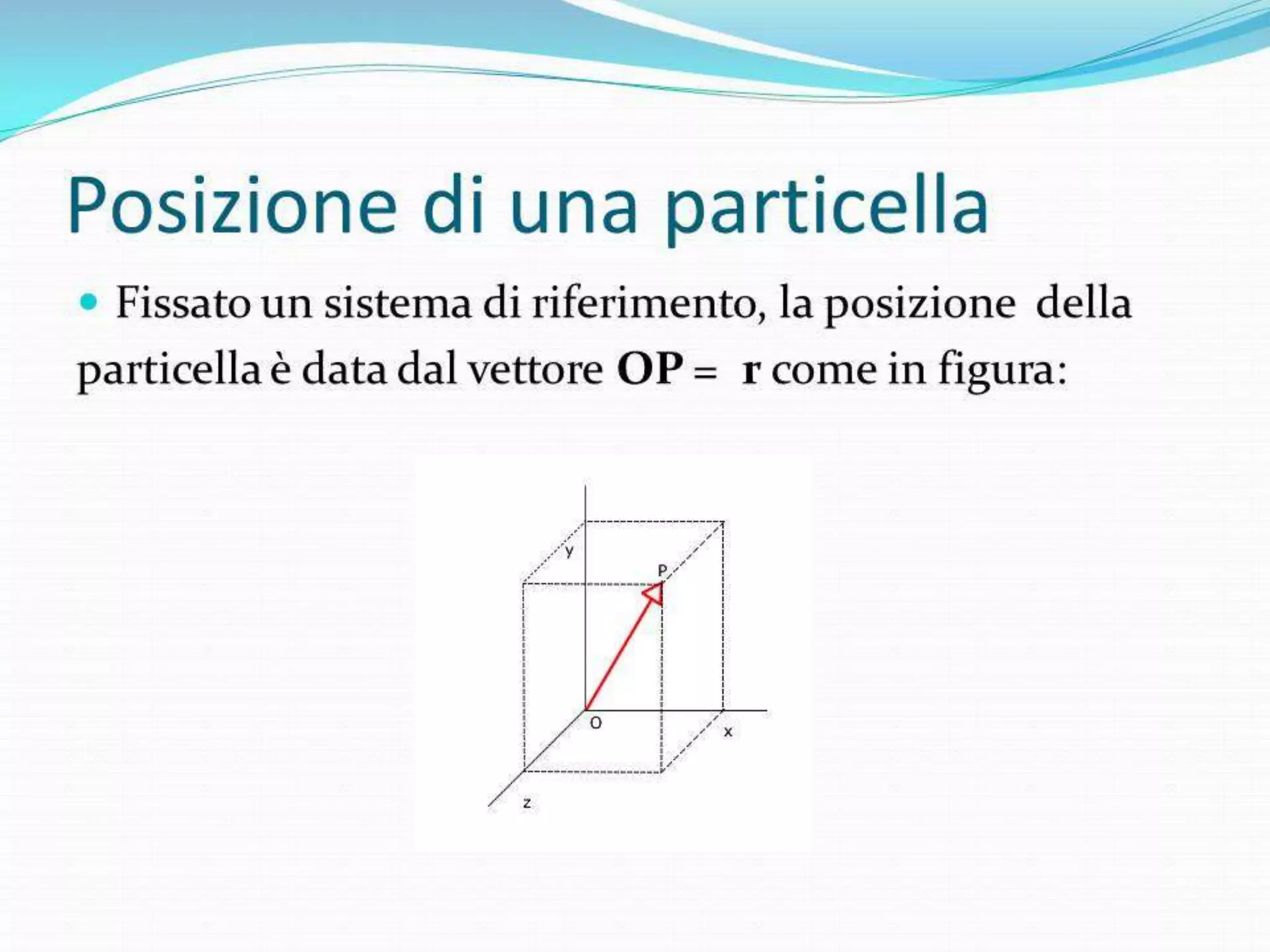 Vettori e cinematica | PPTX