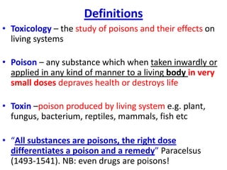 Vet toxicology and environmental toxicol | PPTX