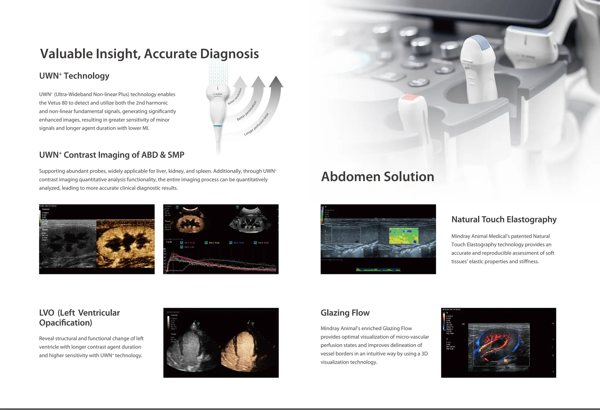 VETUS 80 Ultrasonido Veterinario mindray | PPT
