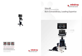 VETUS 80 Ultrasonido Veterinario mindray | PDF