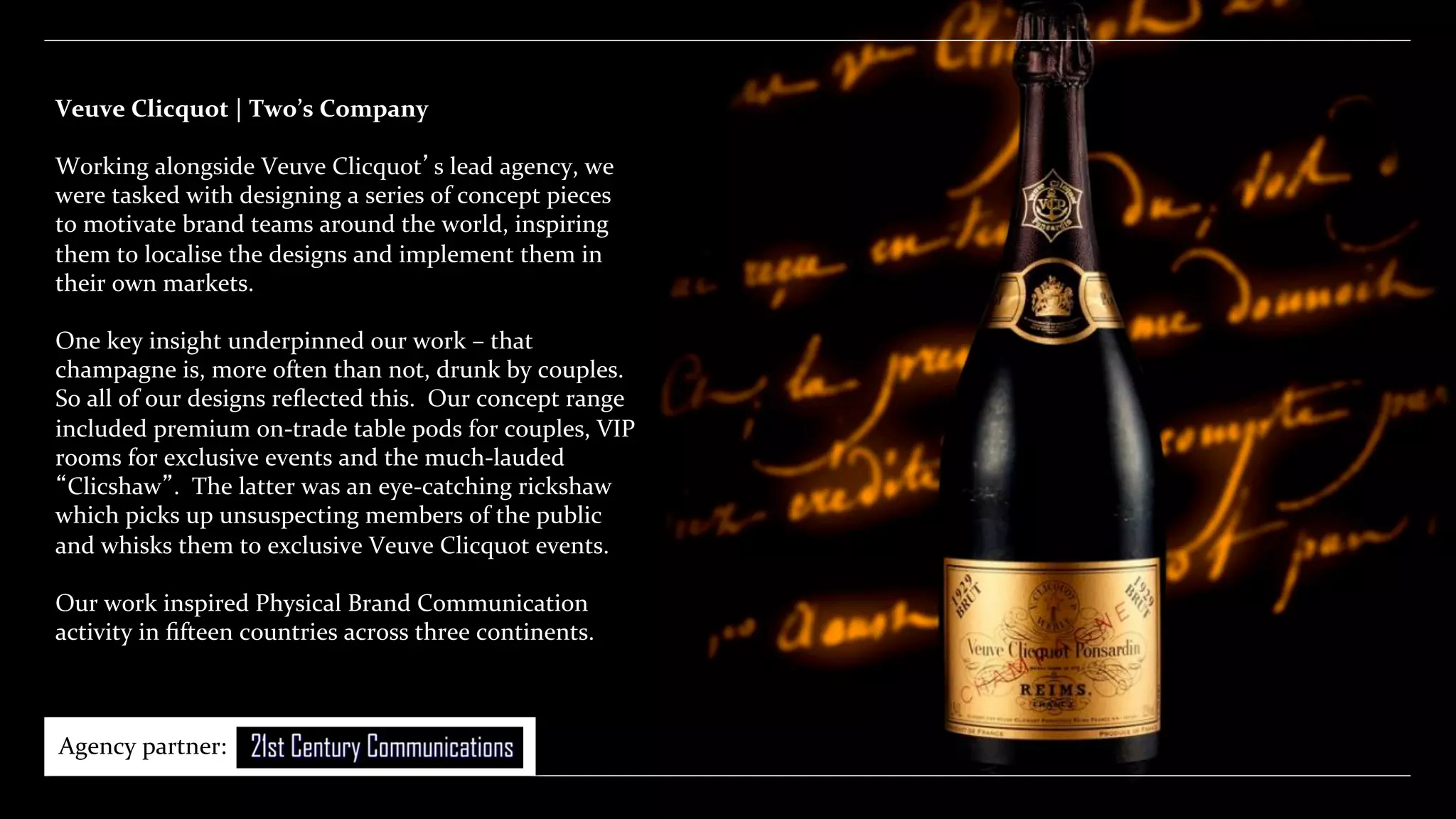 Veuve clicquot | PPT