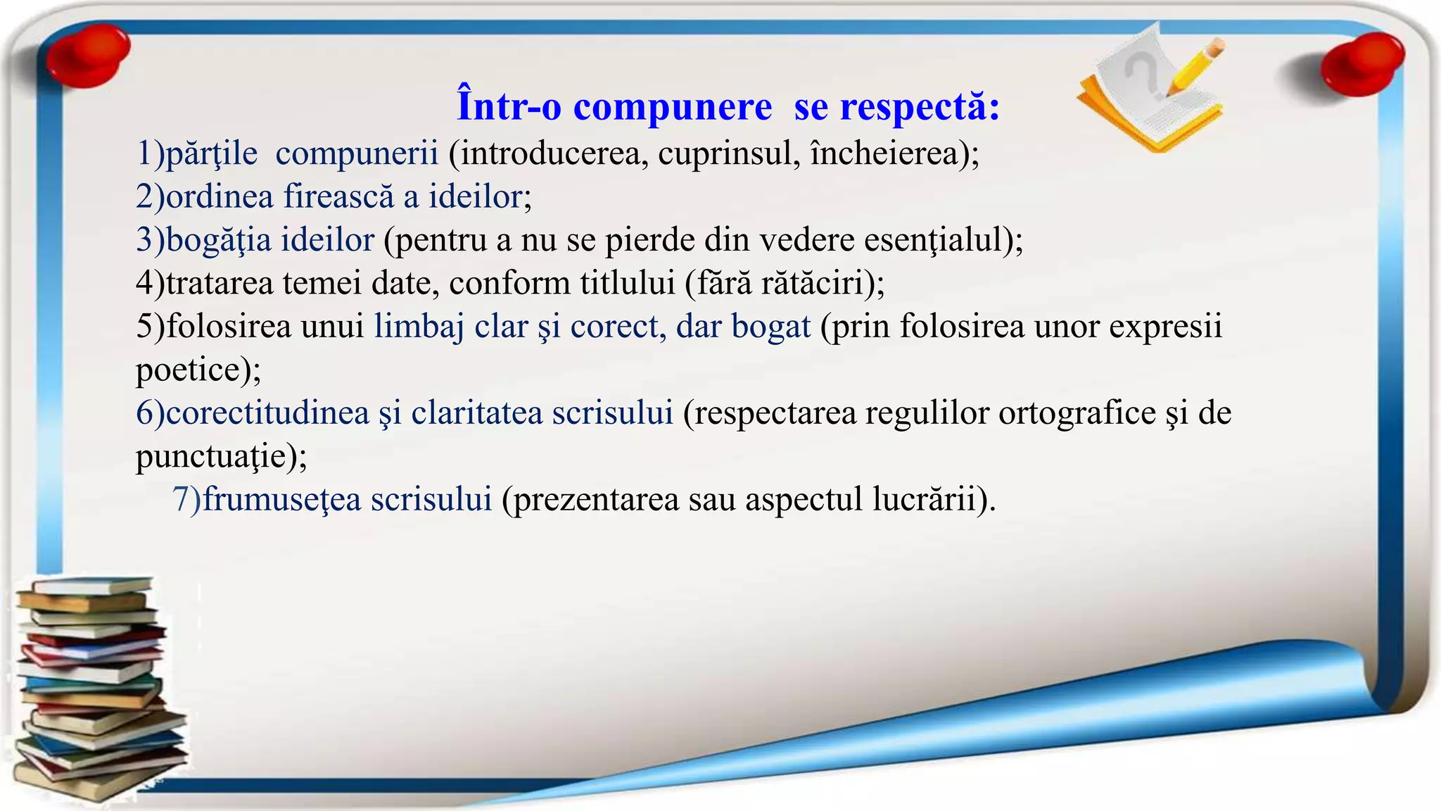 Veverita descriere eseu_cerinte | PPT