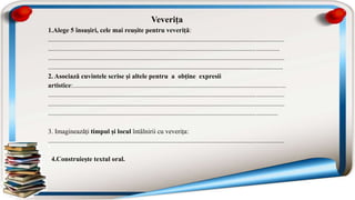 Veverita descriere eseu_cerinte | PPT