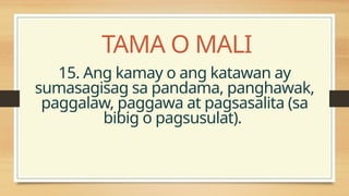 VALUES EDUCATION 7 WEEK 1 MODULE 1 MATATAG CURRICULUM | PPTX