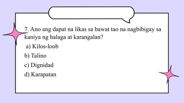 Values Education (WEEK #2).pptxgrade 7 7 | PPTX